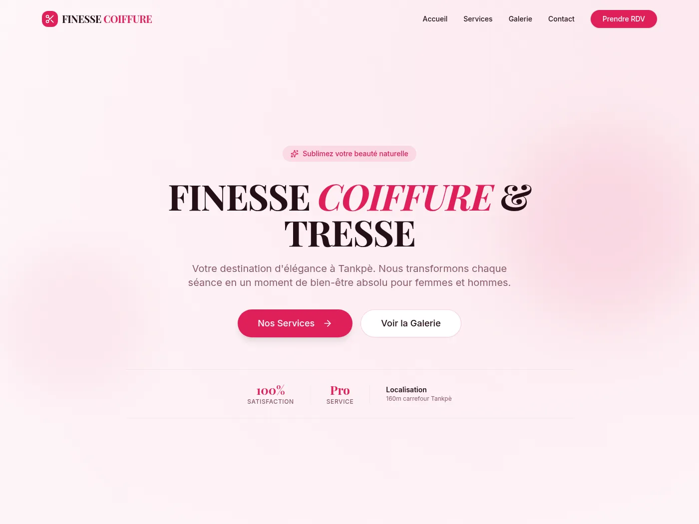 Finesse Coiffure Web