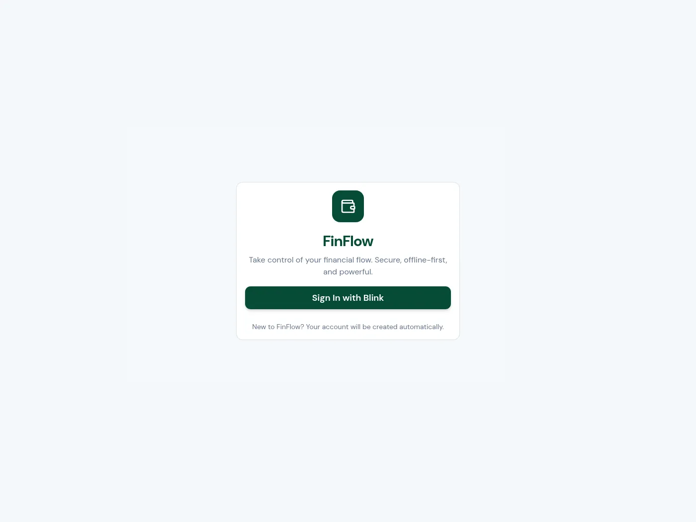 FinFlow PWA