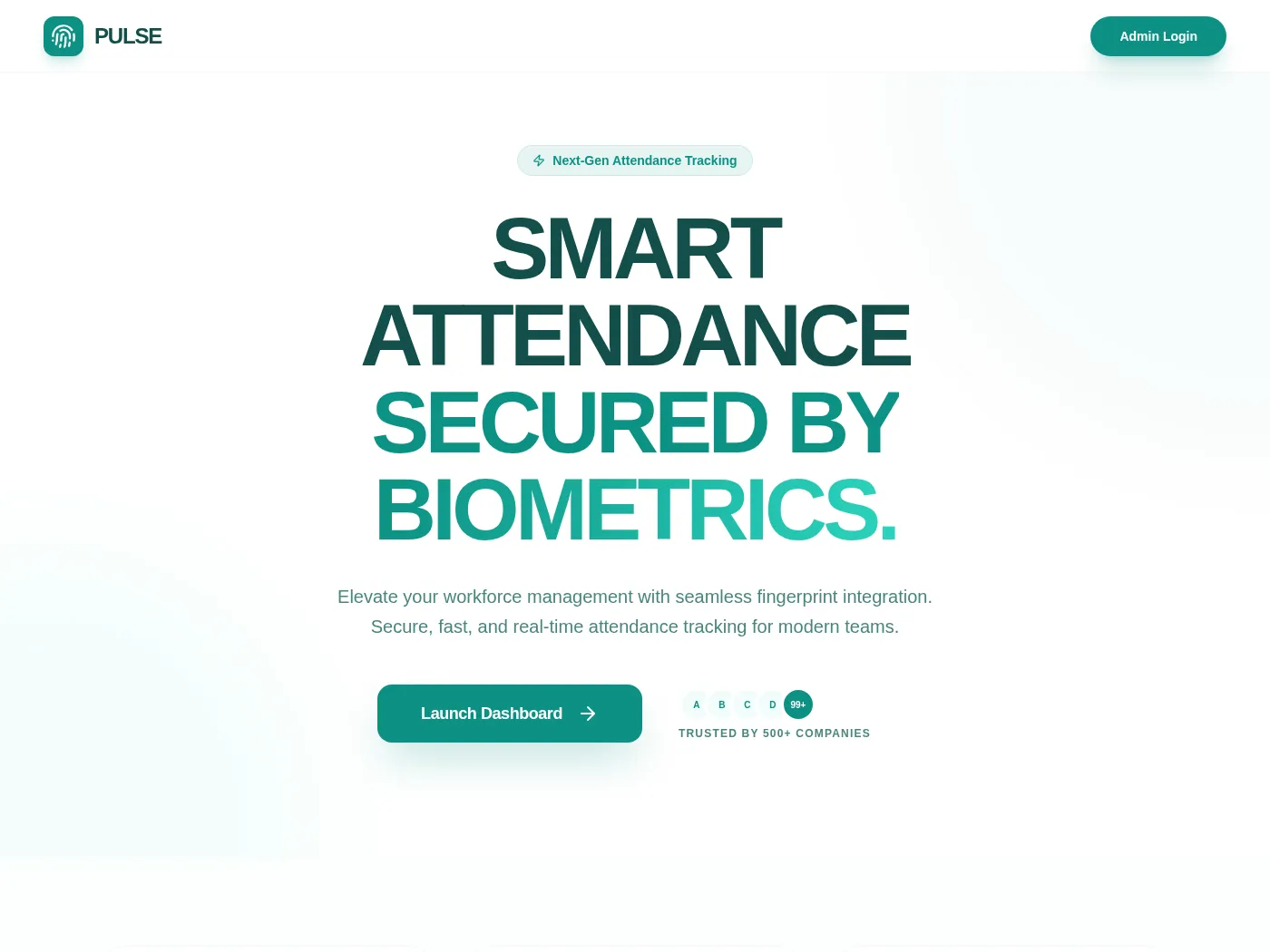 Fingerprint Attendance System