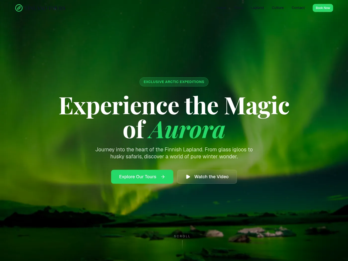 Finland Tours Promo Site