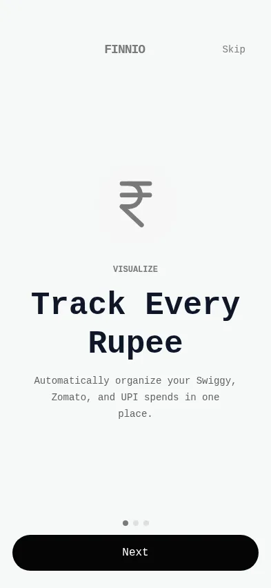 FINNIO Budgeting App