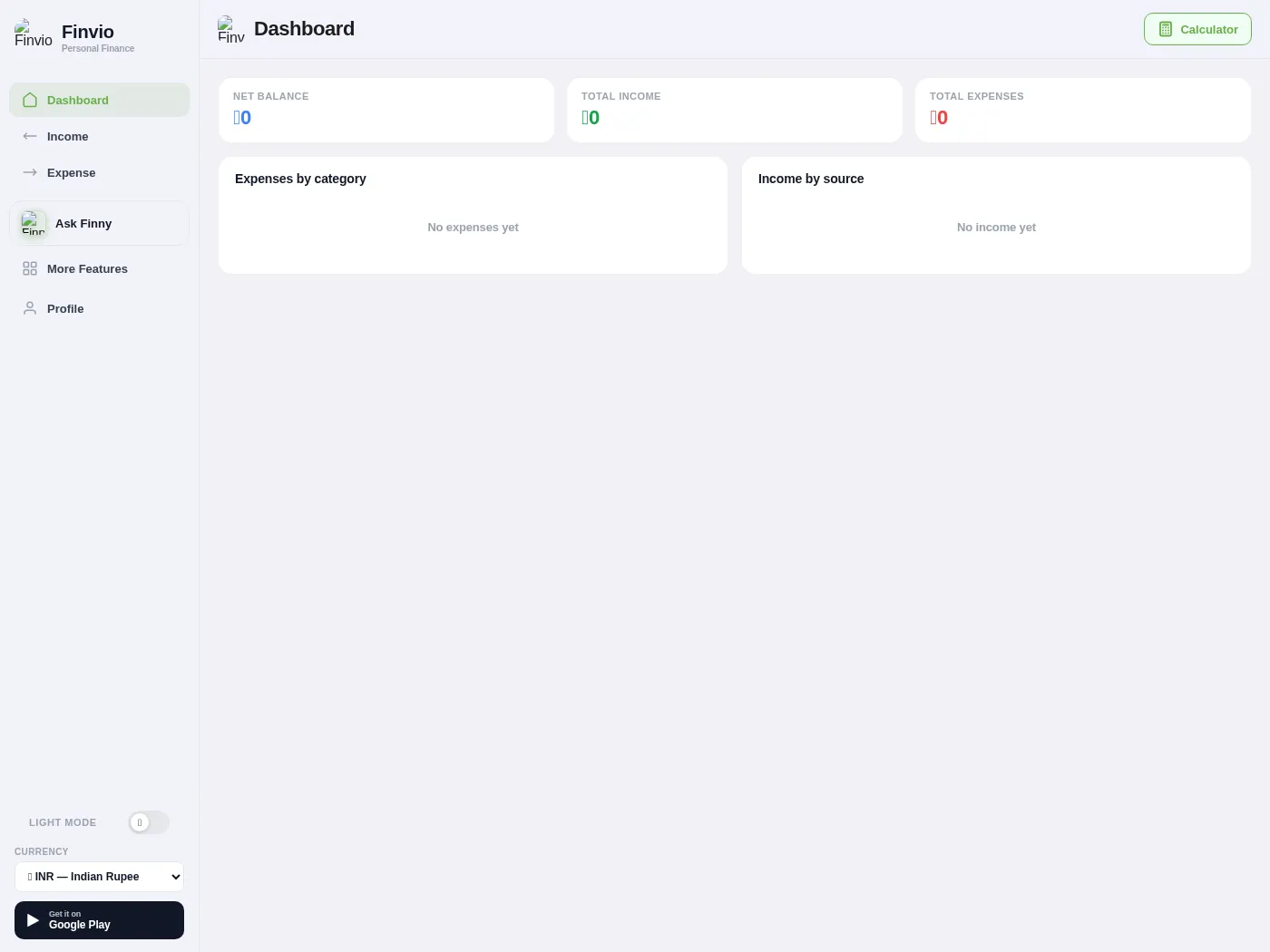 Finny Chat UI Fixes