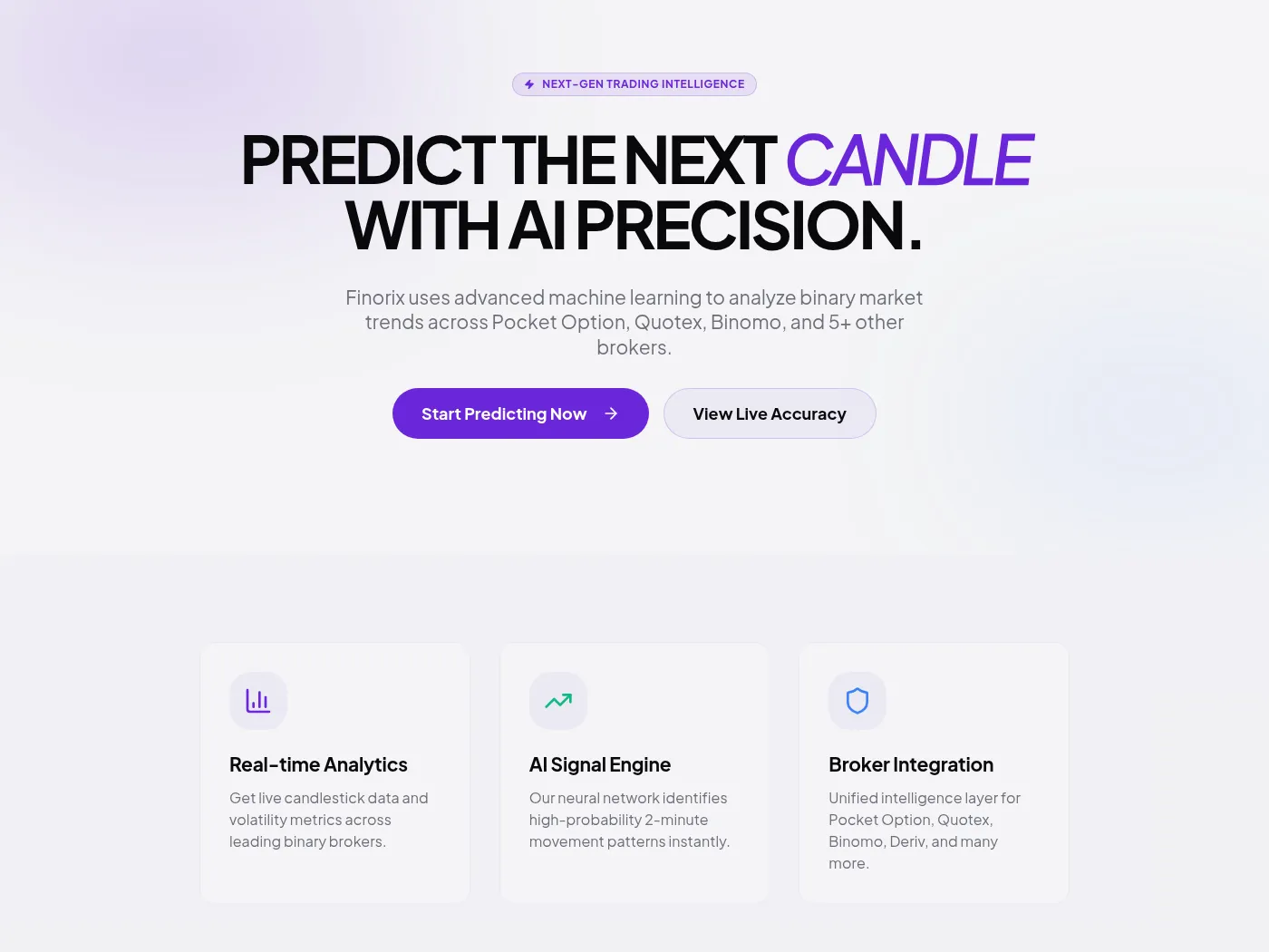 Finorix Binary Predictor
