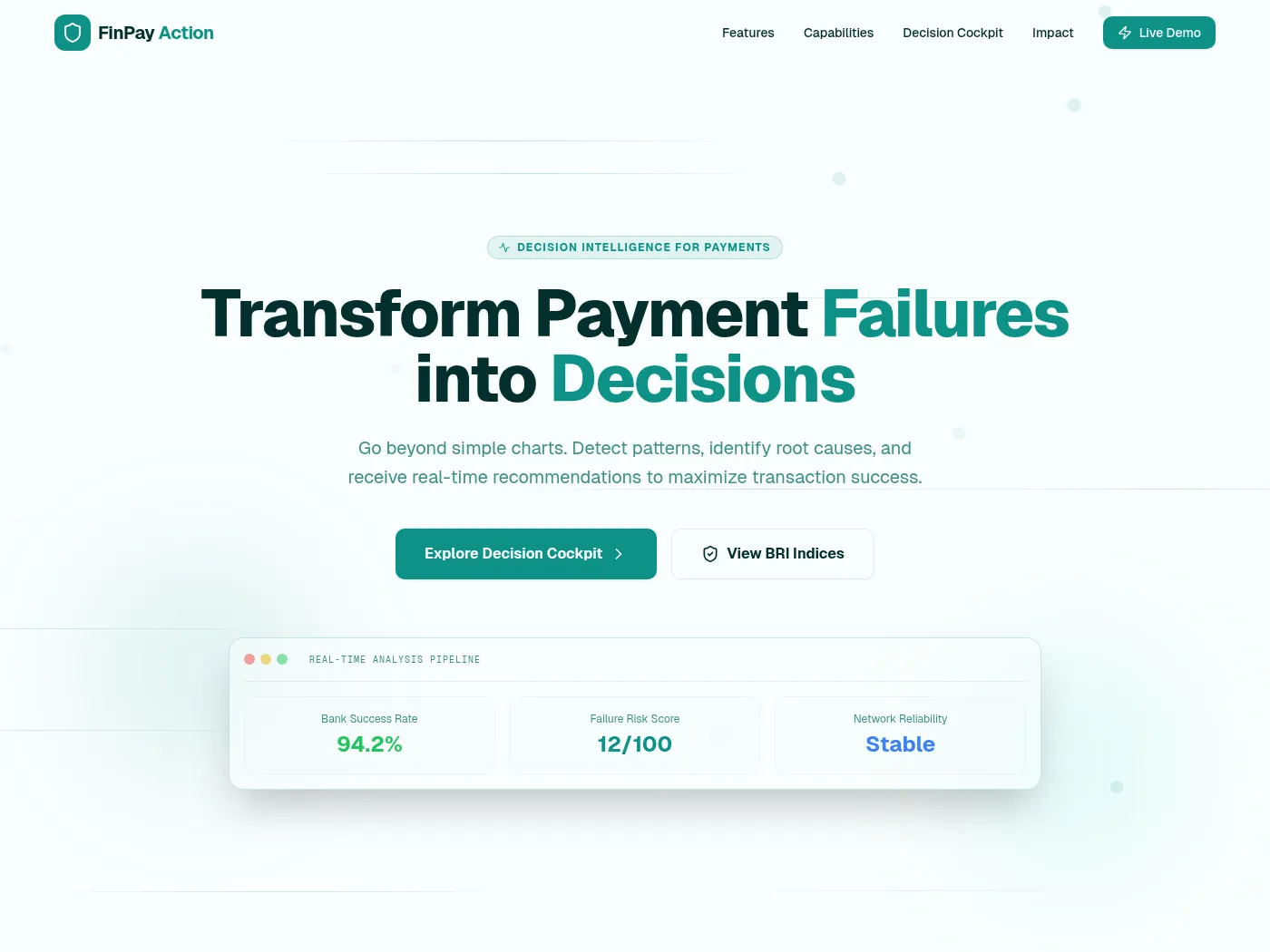 FinPay Action Intelligence