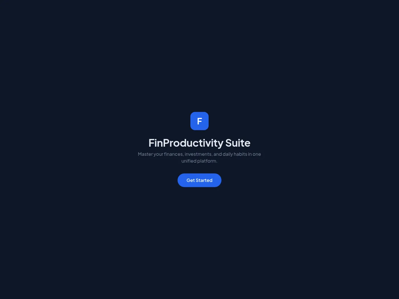 FinProductivity Suite