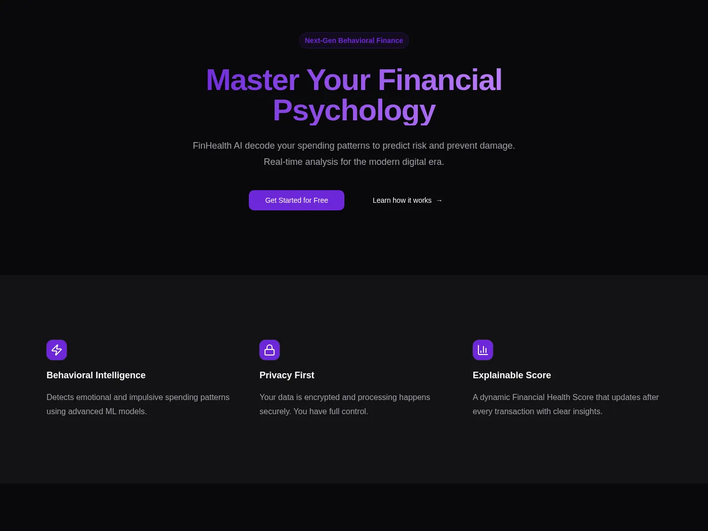FinHealth AI Engine
