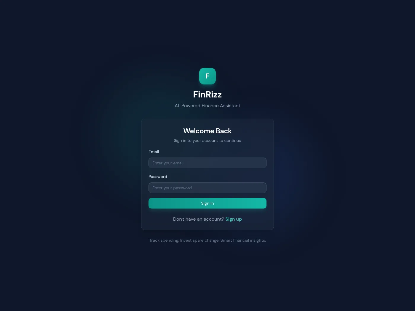FinRizz AI Finance Assistant