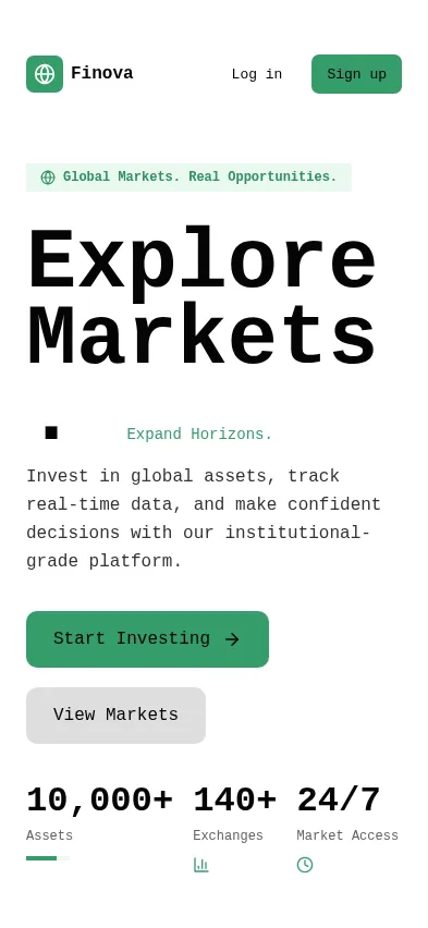 Fintech Horizon Landing