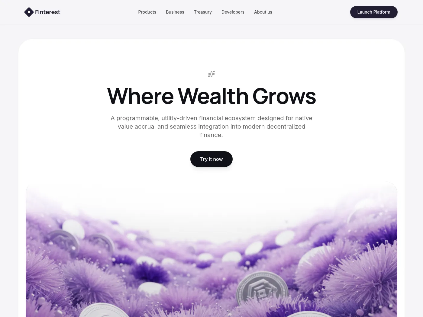 Finterest Finance Website