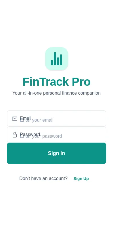 FinTrack Pro