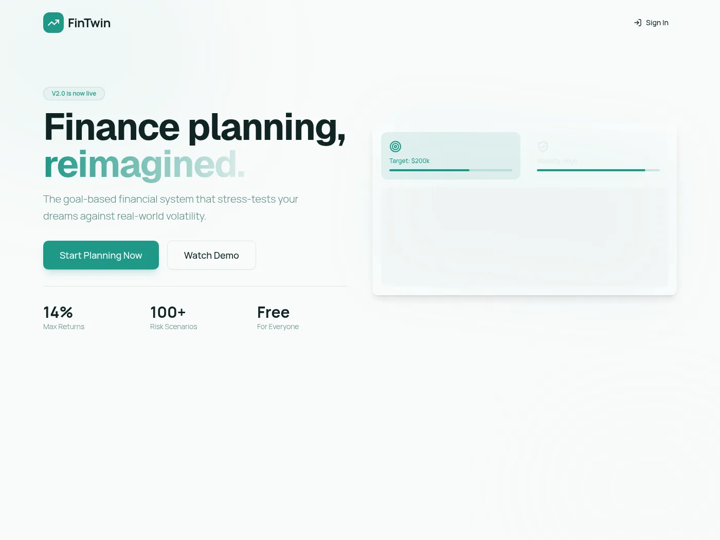 FinTwin Planner