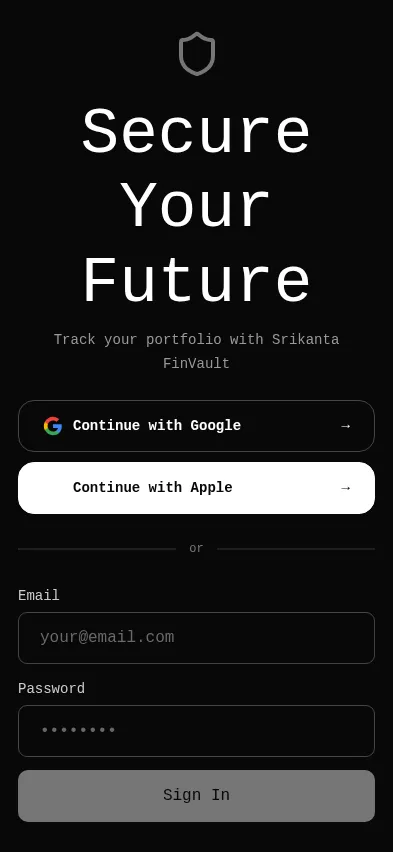 Srikanta FinVault