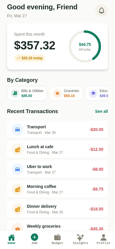 Finwise AI Companion