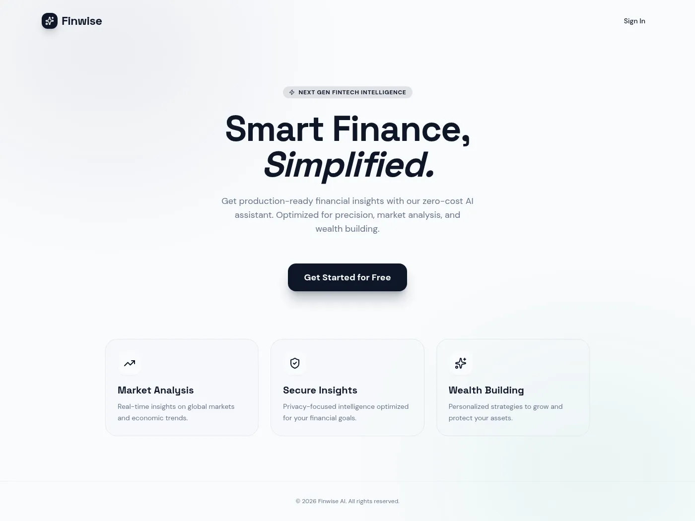 Finwise Chatbot