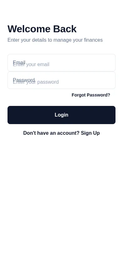FinWise Mobile