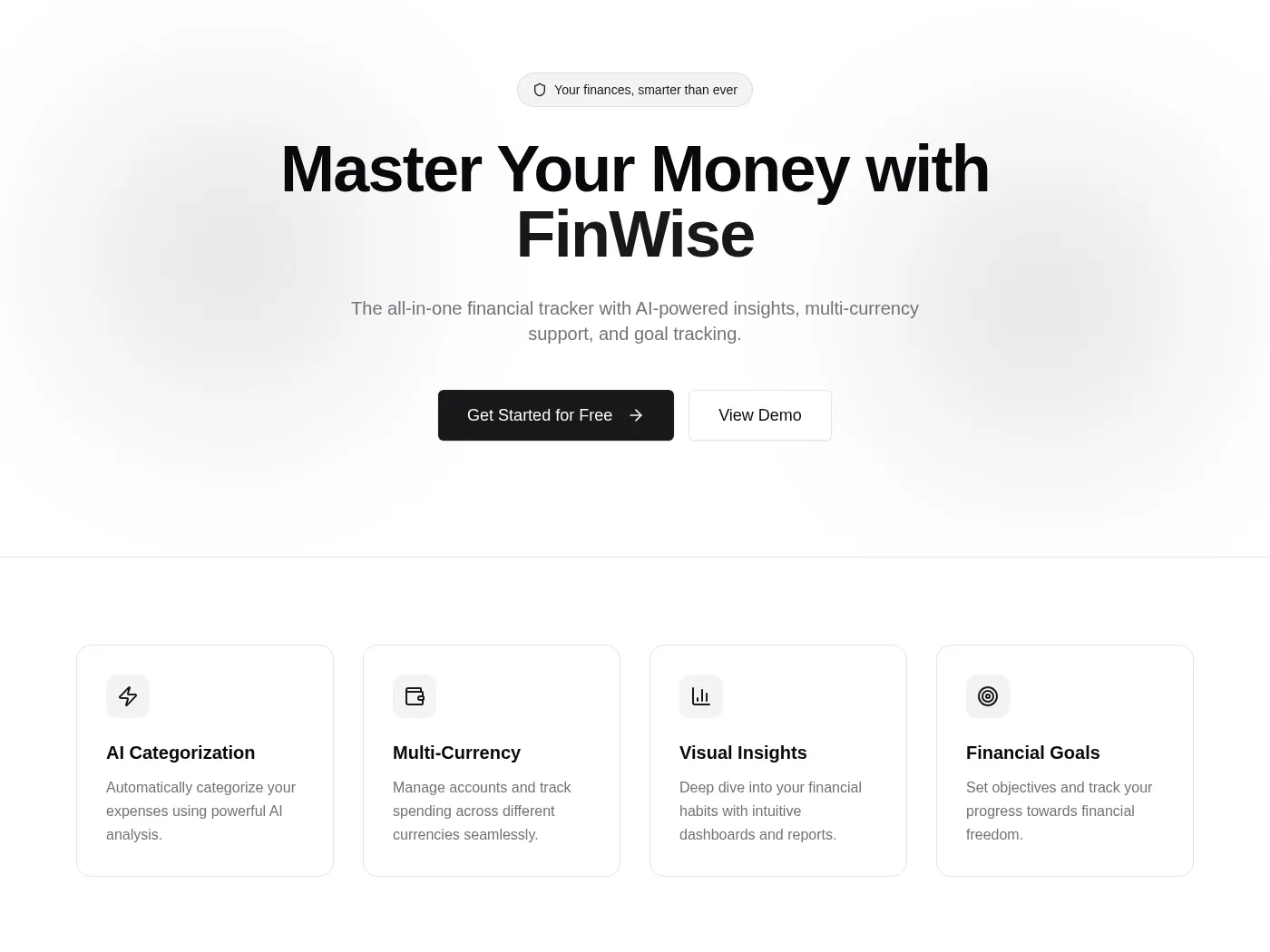 FinWise Tracker