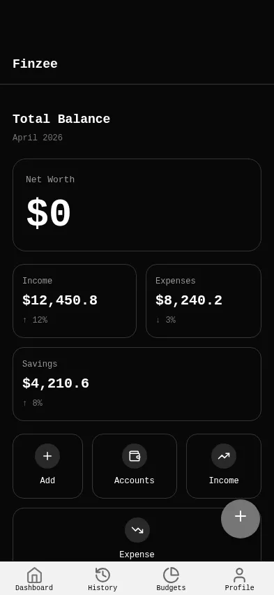 Finzee Budget Manager