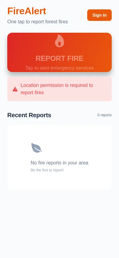 FireAlert Mobile