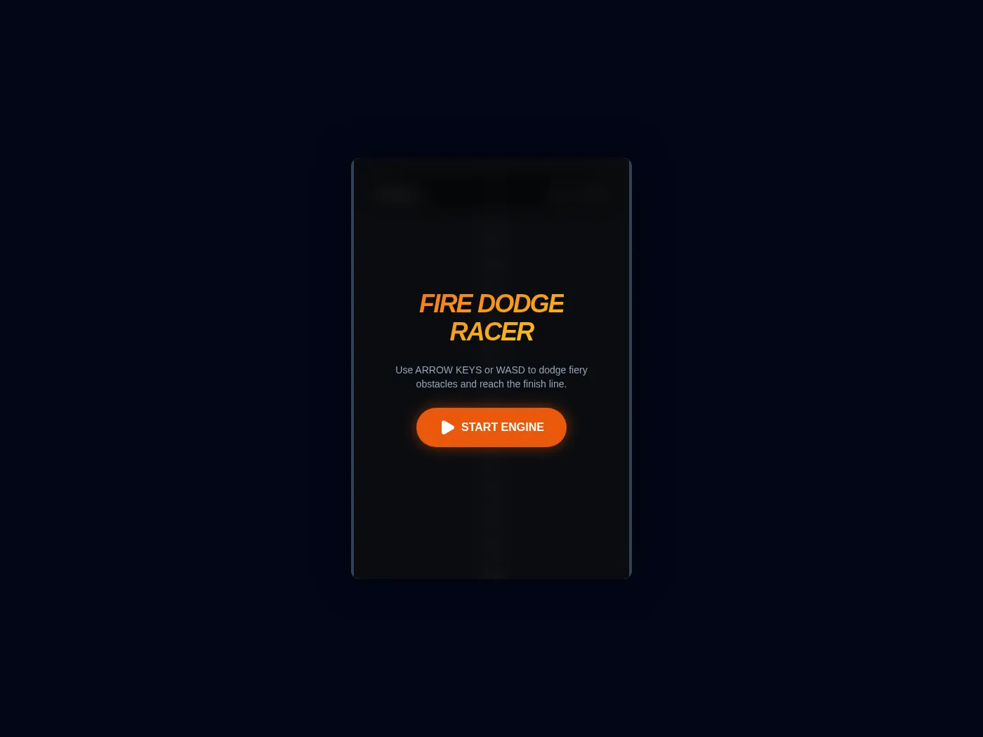 Fire Dodge Racer
