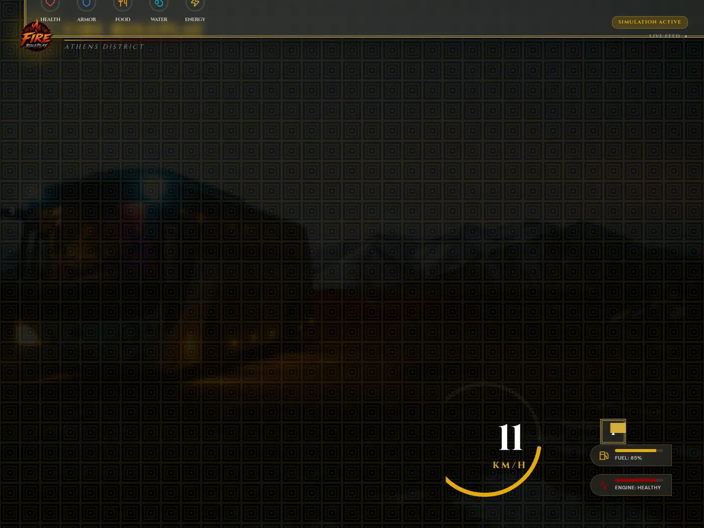Fire Roleplay HUD