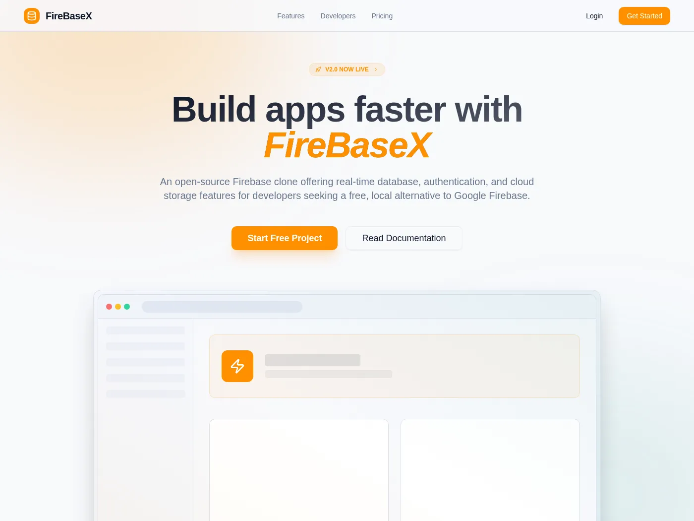 FireBaseX