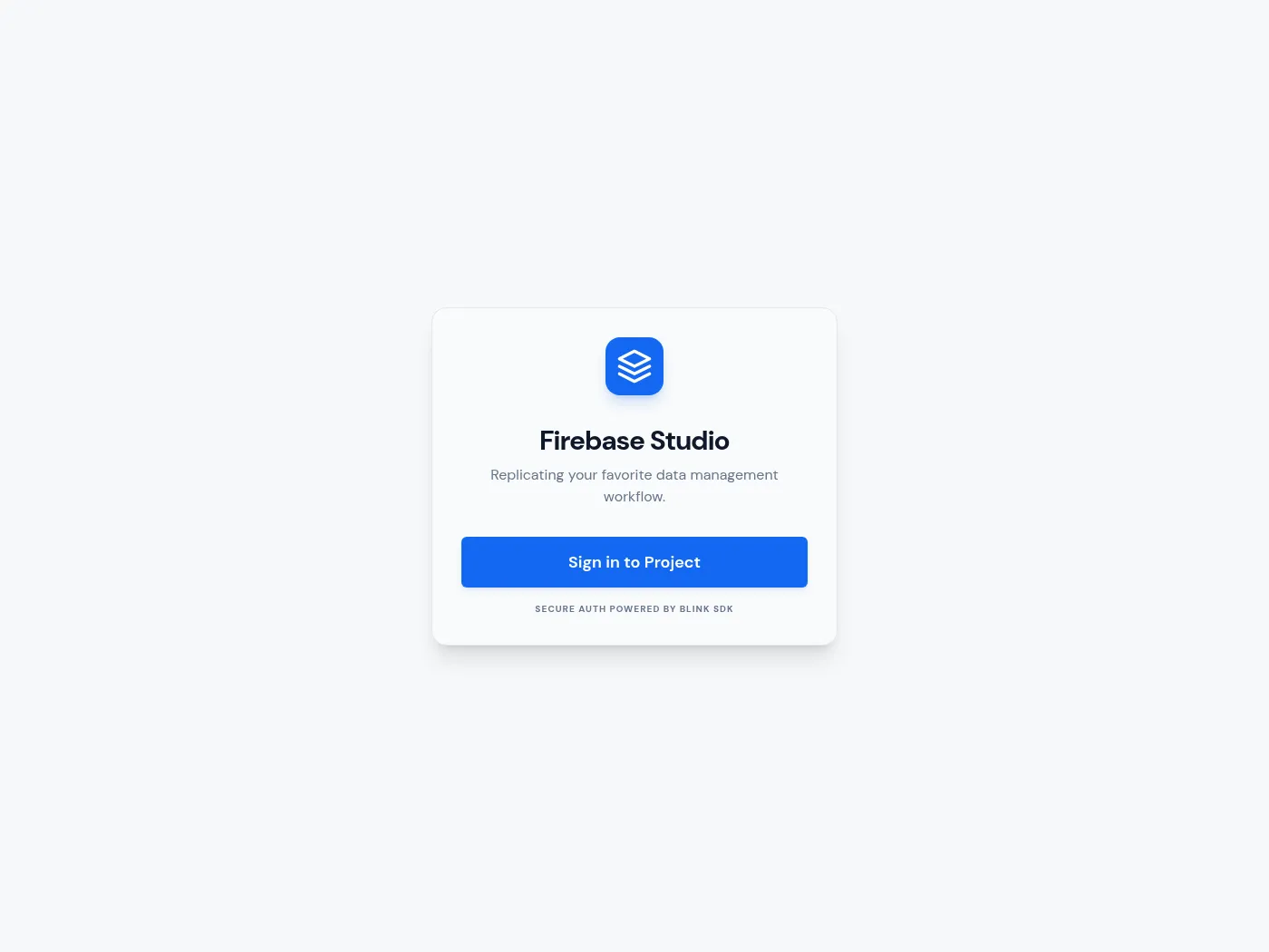 Firebase Studio Clone