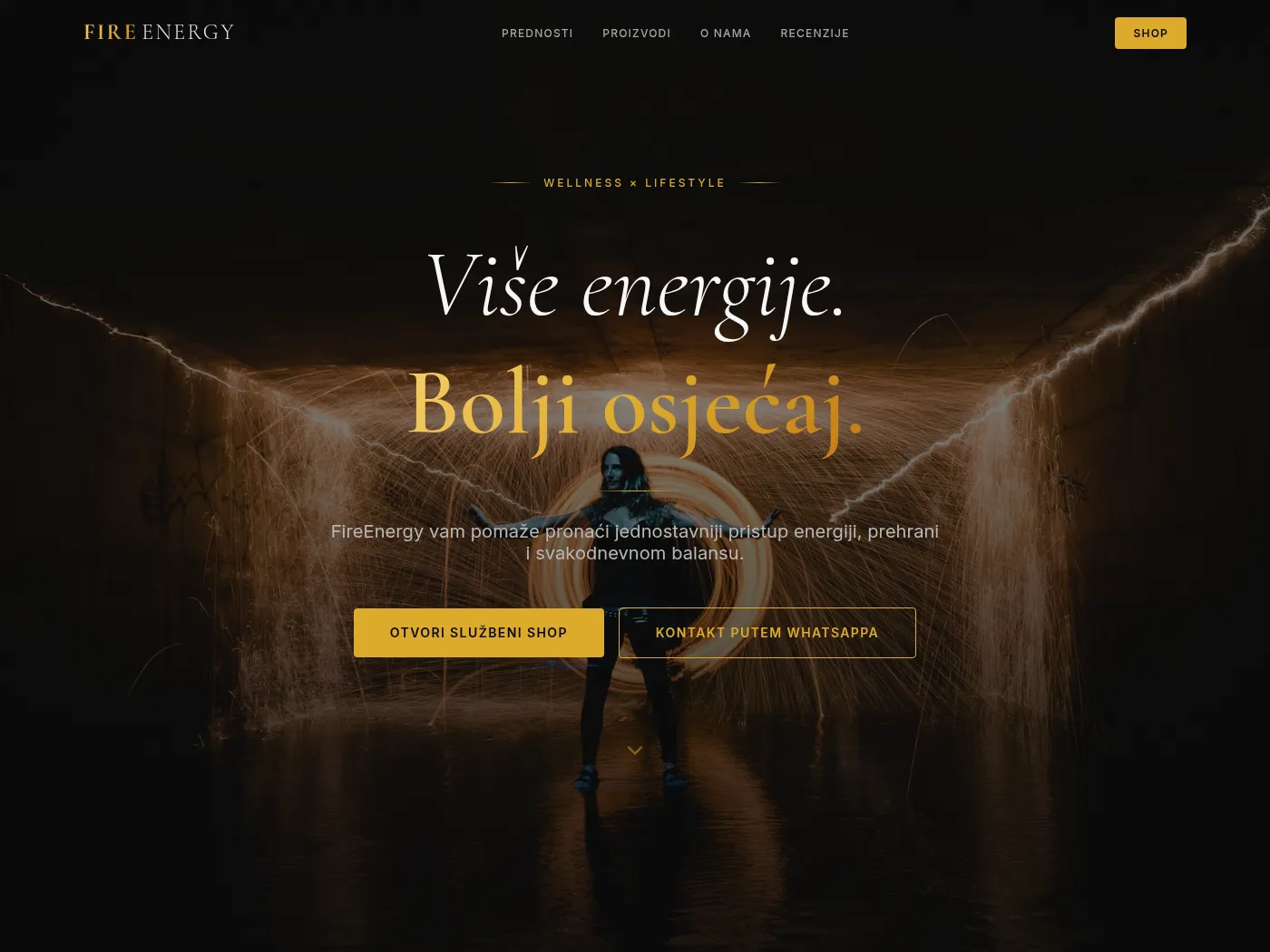 FireEnergy Luxury Landing