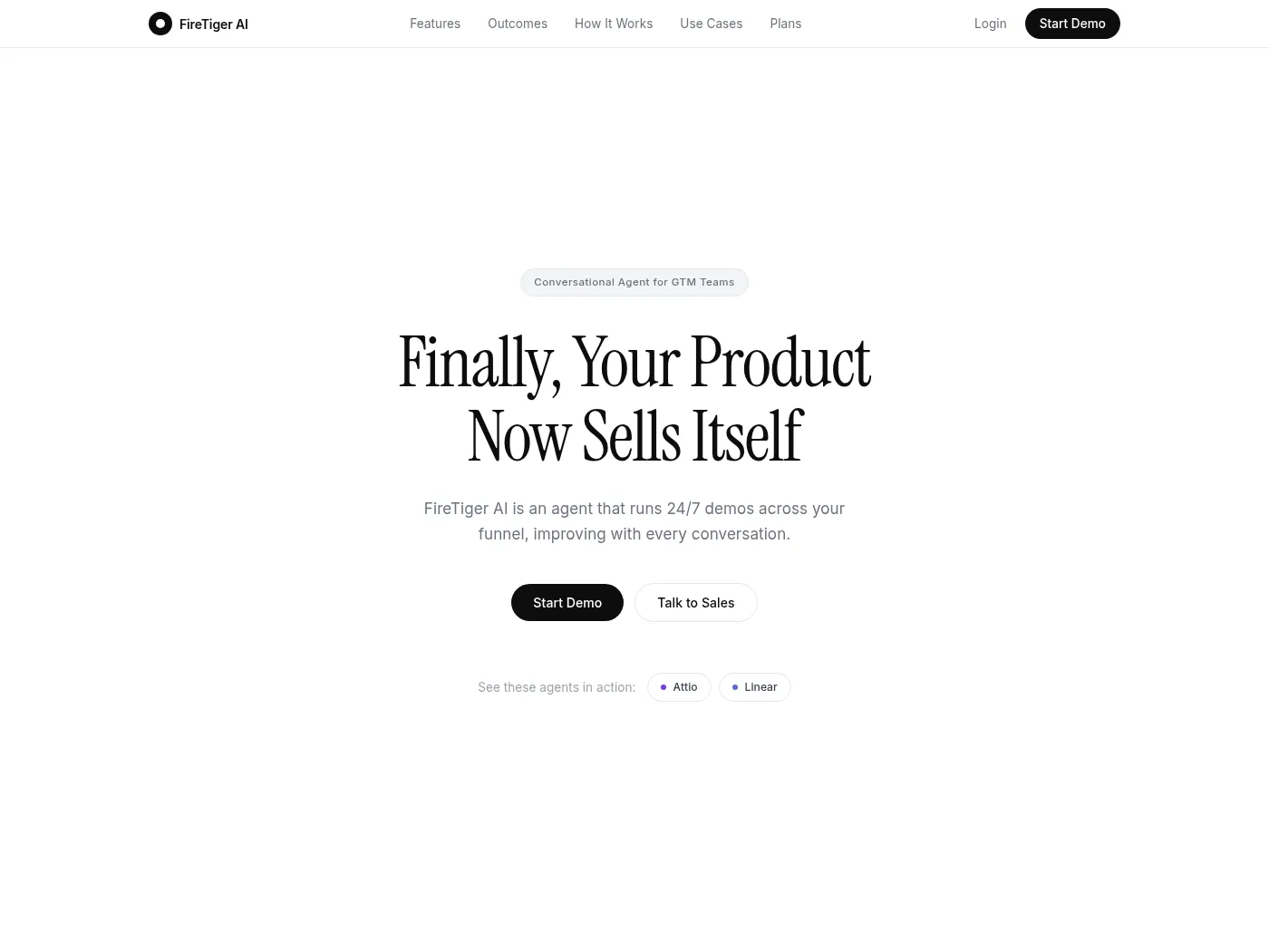 FireTigerAI Web Clone