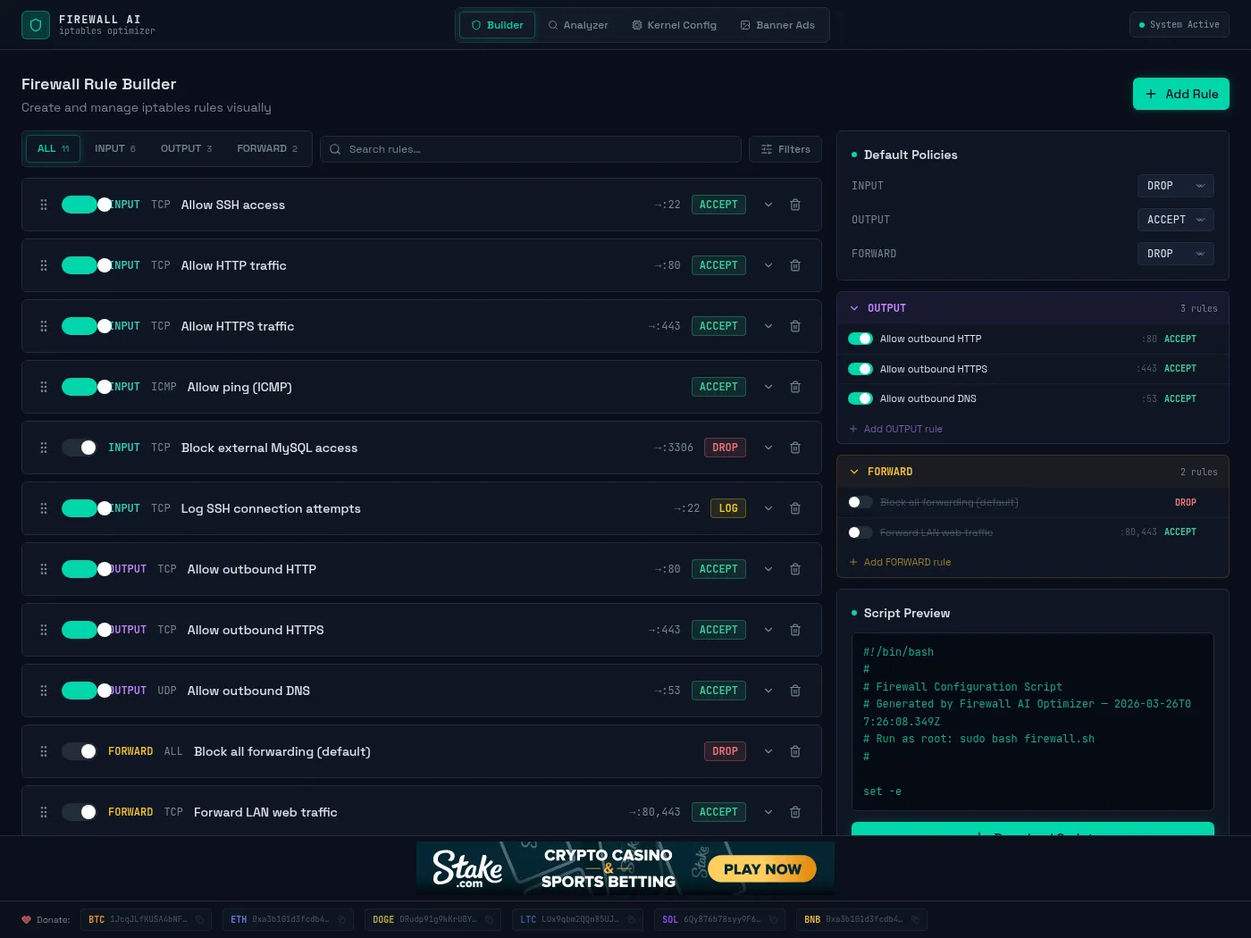 Firewall AI Optimizer