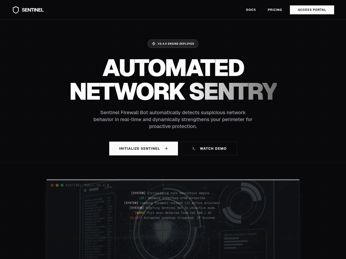 Sentinel Firewall Bot