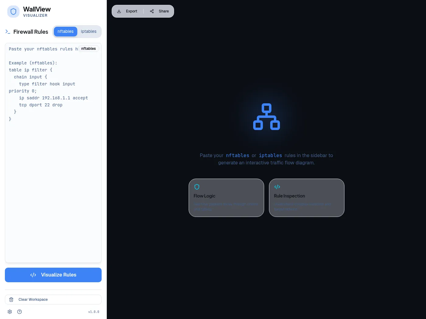 Firewall Visualizer