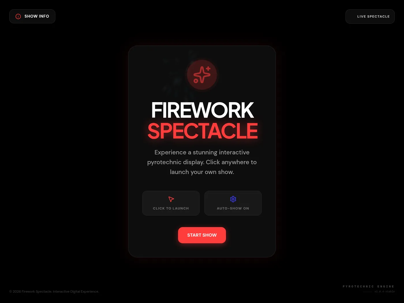 Firework Spectacle