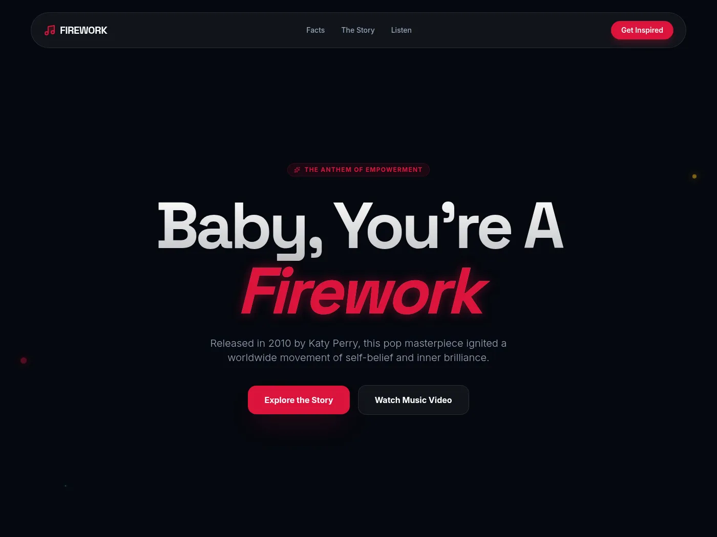 Firework Song Showcase