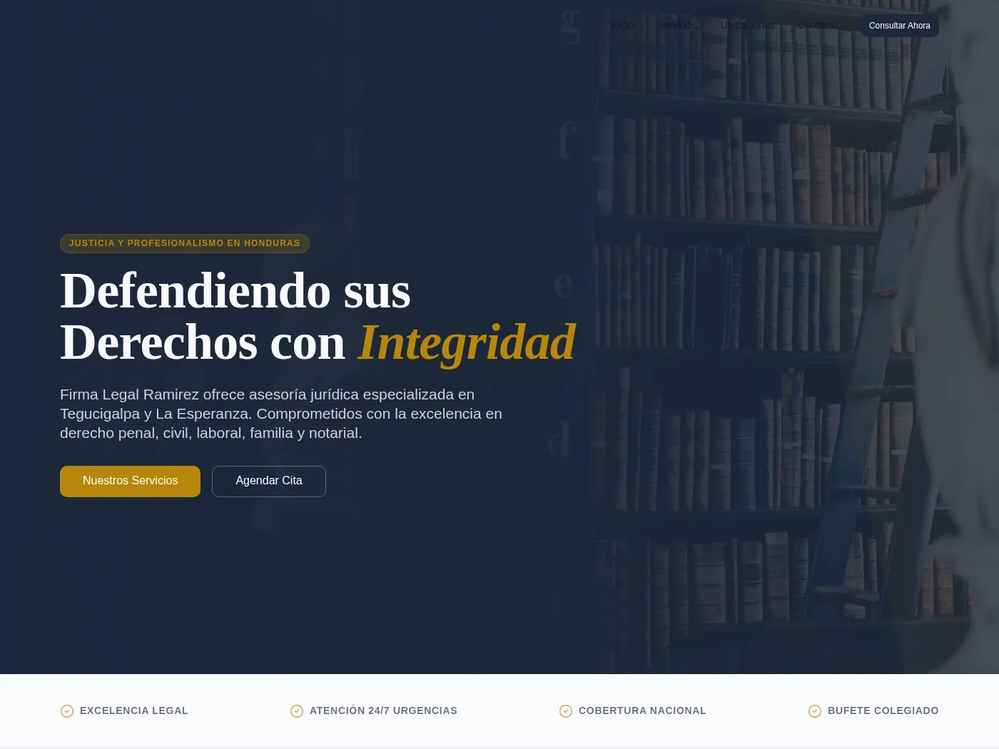 Firma Legal Ramirez Site