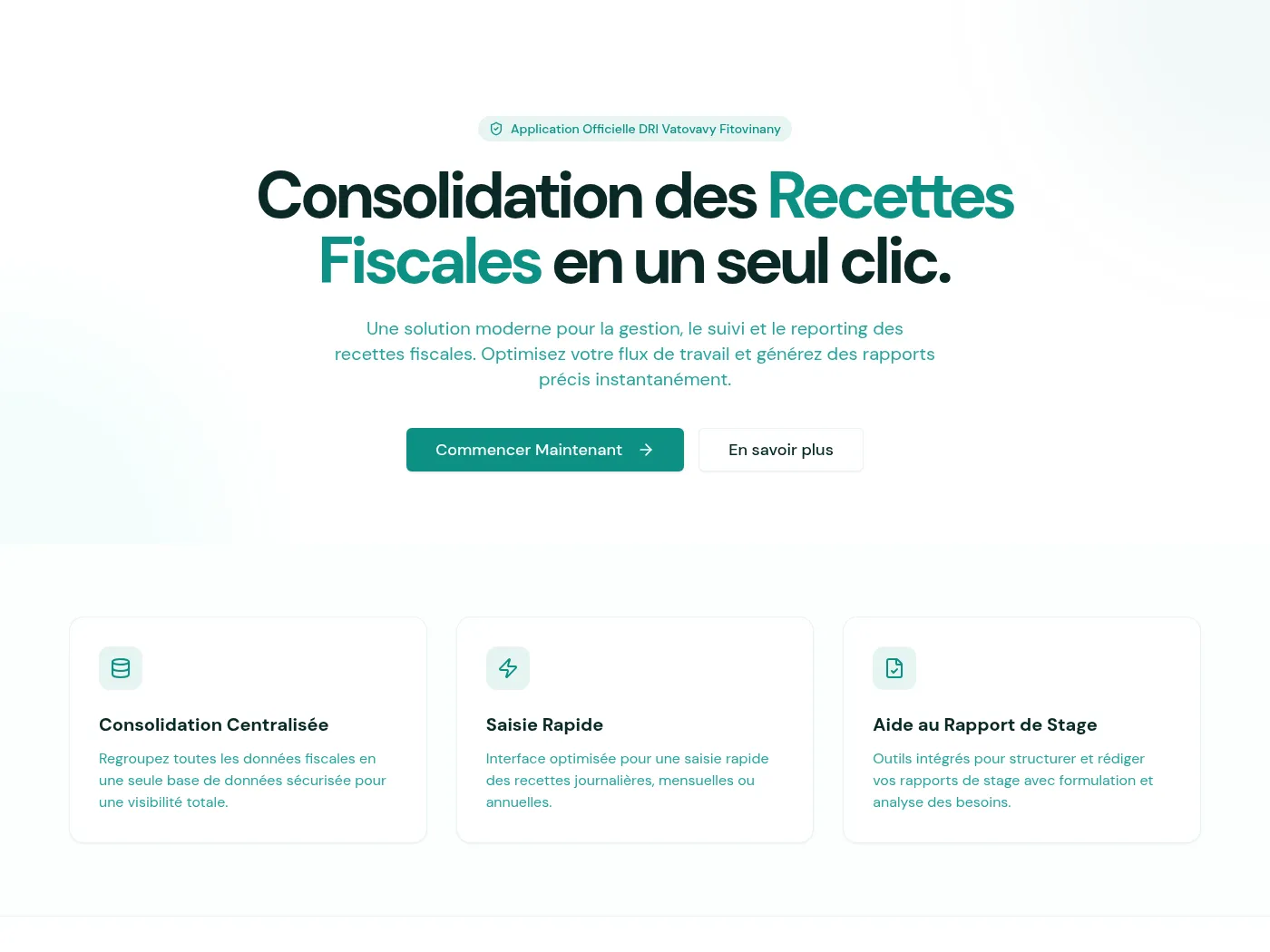 Fiscal Revenue Consolidator