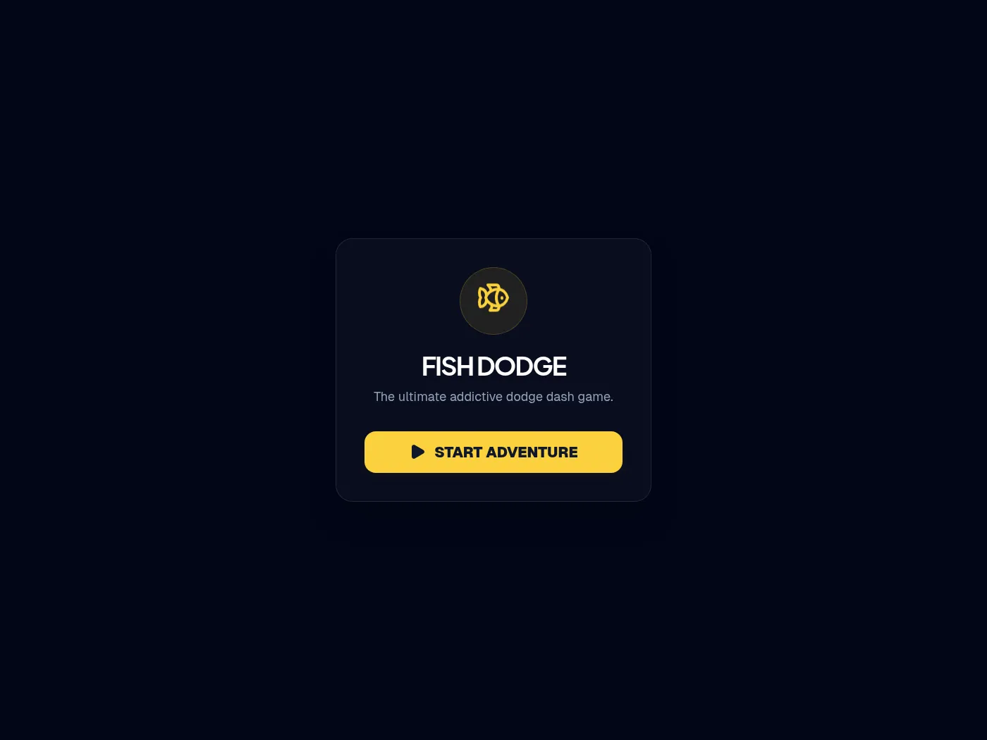Fish Dodge Dash