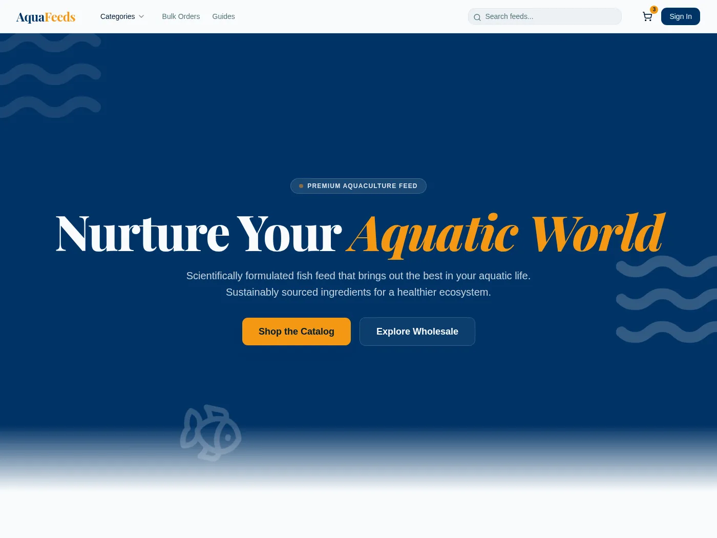 Fish Feed Marketplace