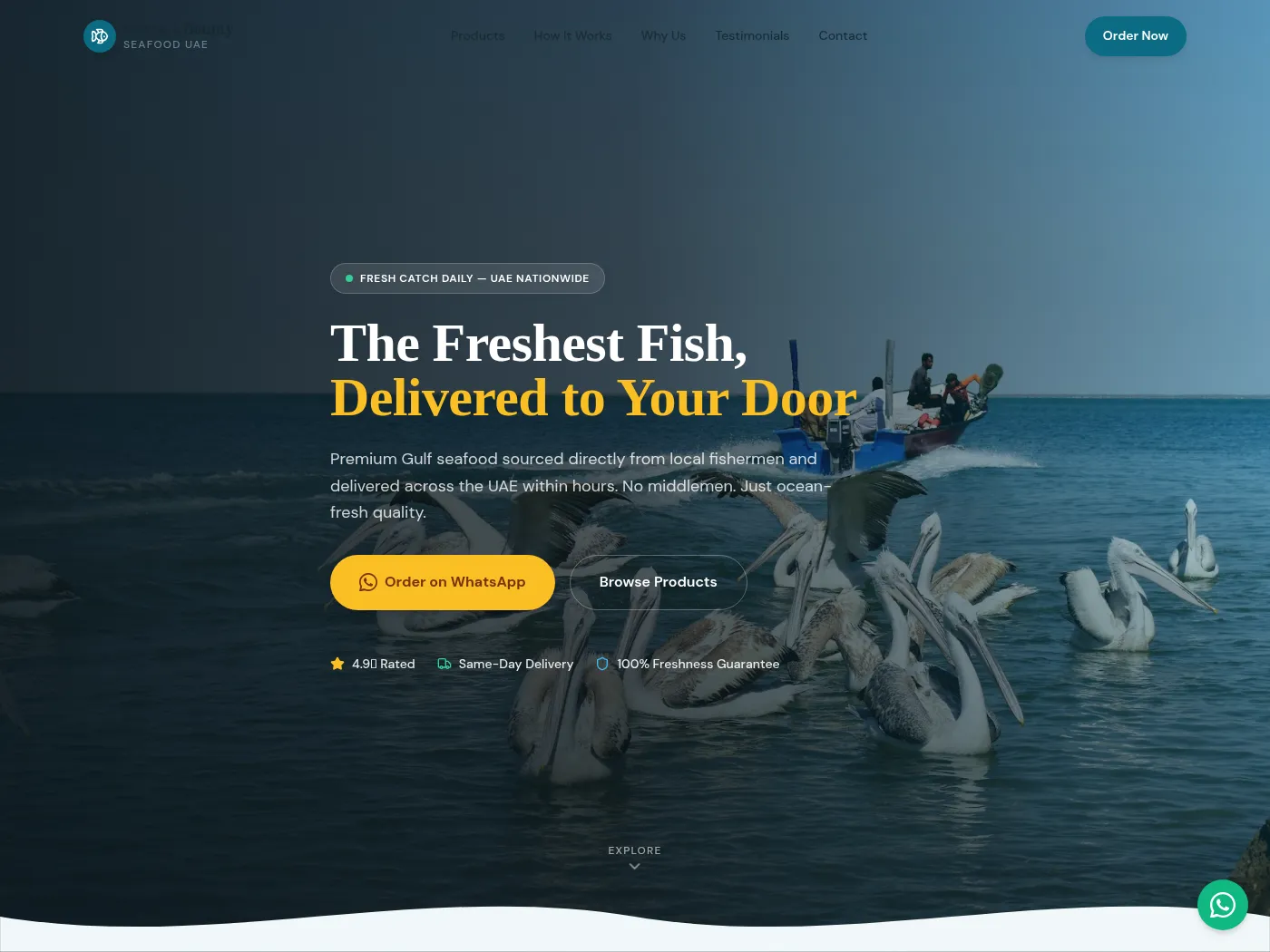 UAE Fish Biz Landing