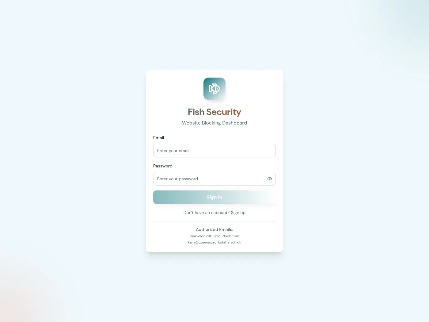 Fish Security Web Blocker