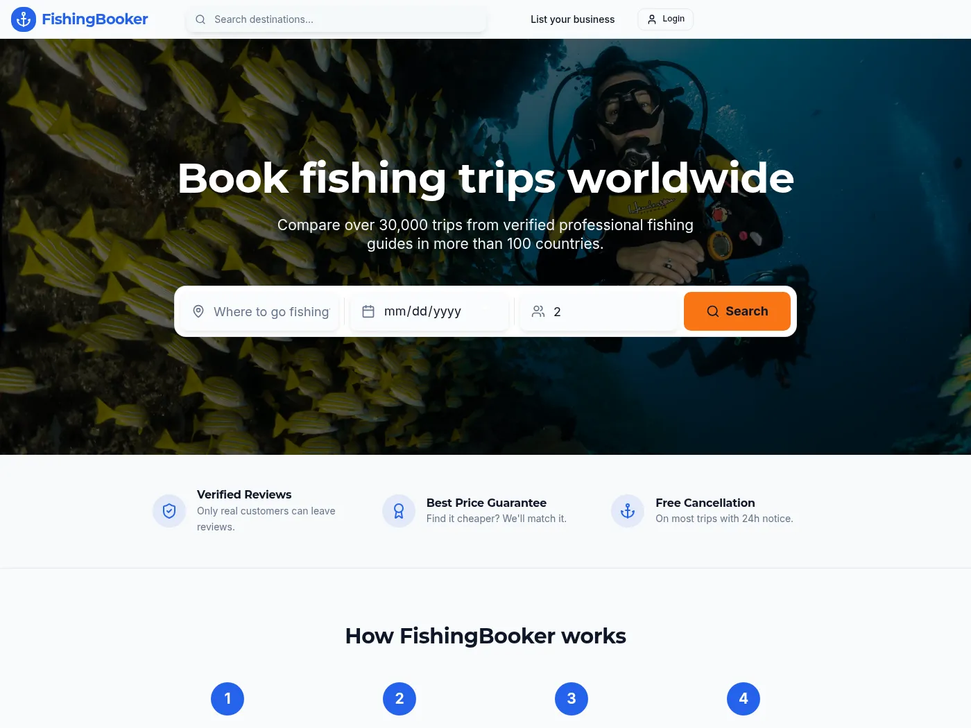 Fishing Booker Clone