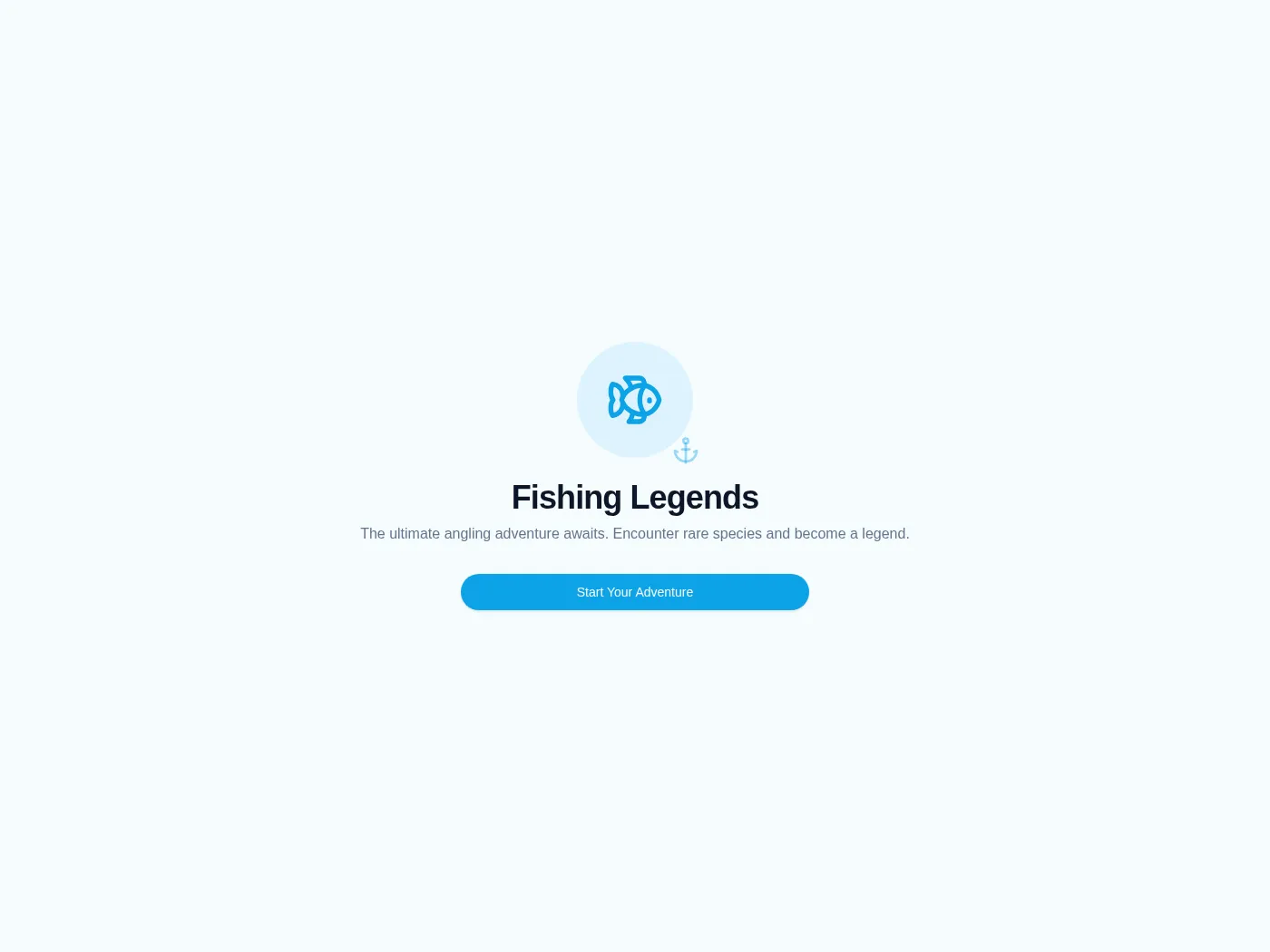 Fishing Legends Game