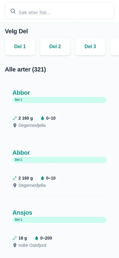 Fiskeguide App