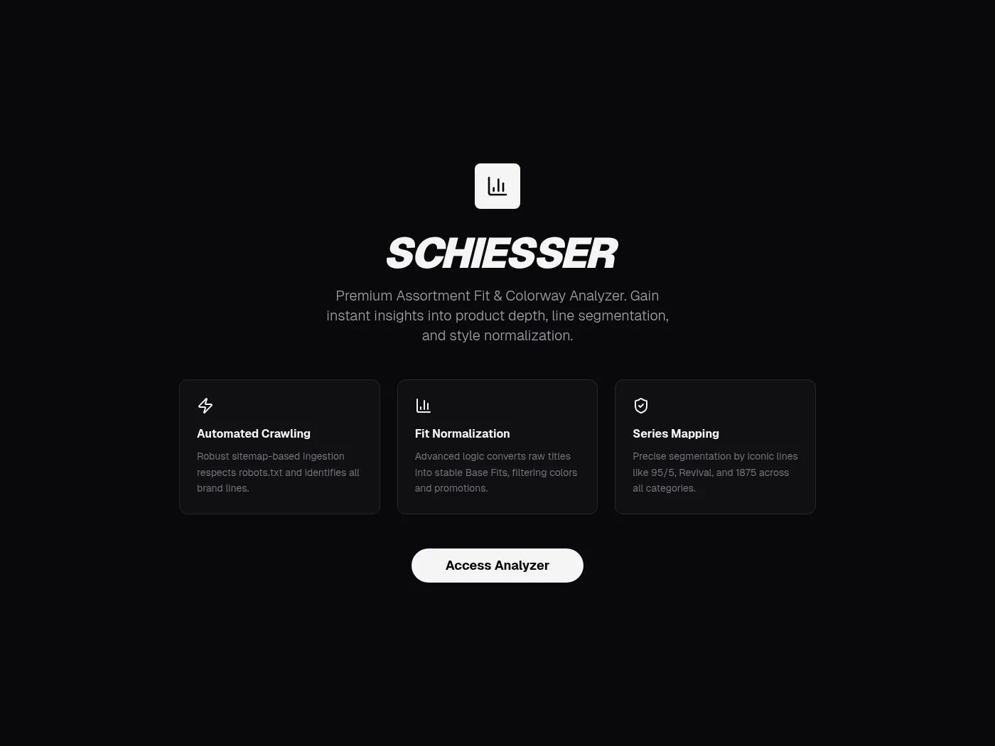 SCHIESSER Fit & Color Analyzer