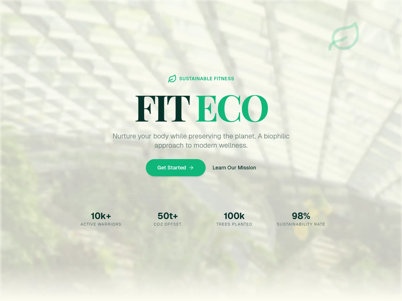 Fit Eco Fitness App