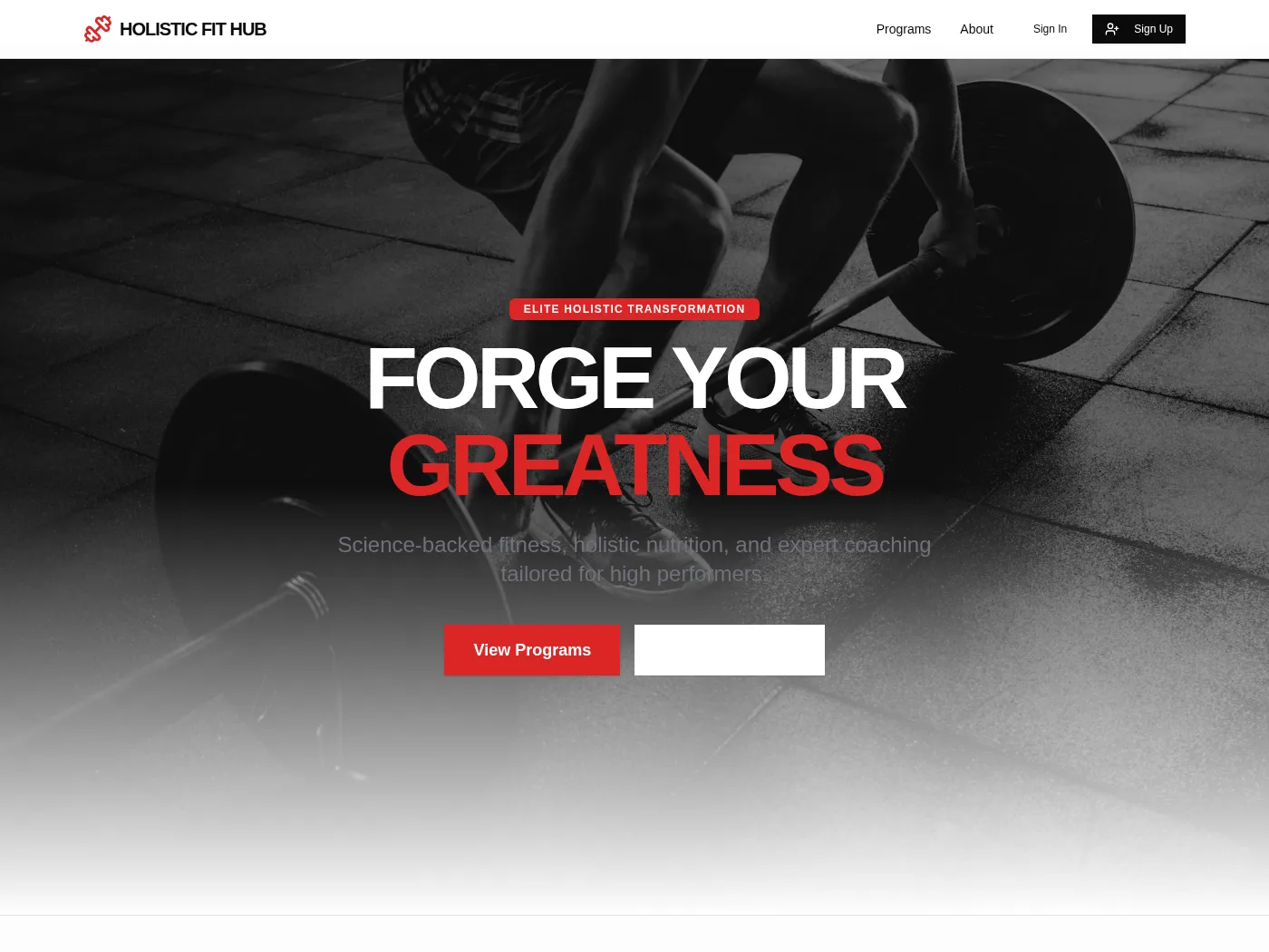 Holistic Fit Hub