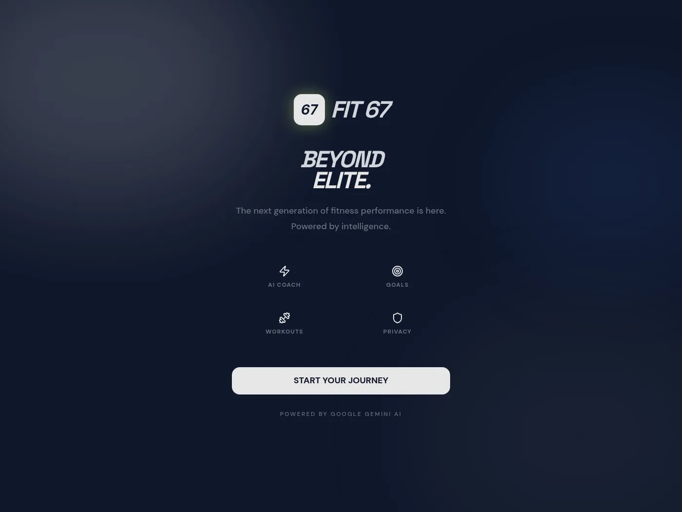 FIT 67 Gym Member App