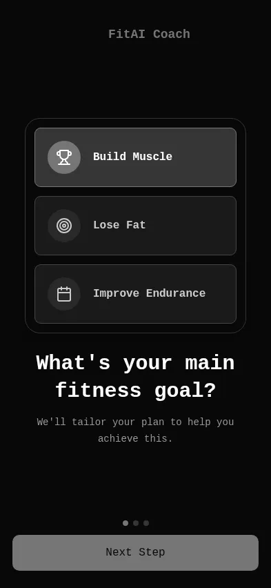 FitAI Coach