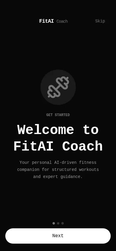 FitAI Coach