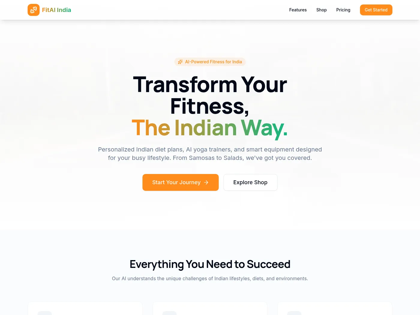 FitAI India Hub