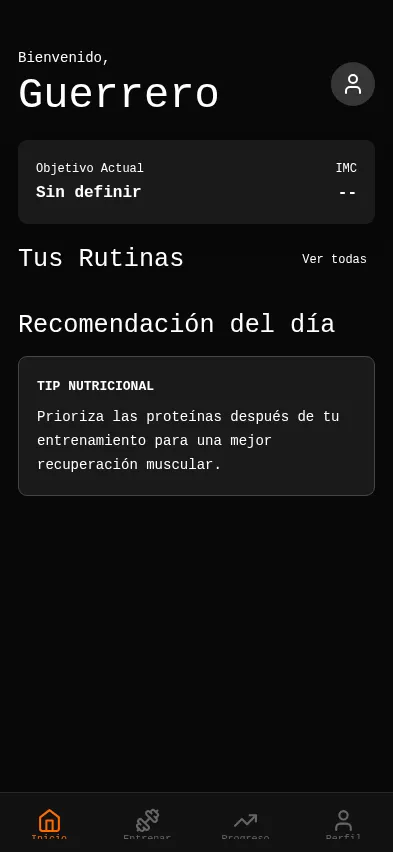 FitAI Entrenador Personal